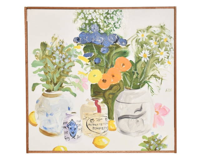 Bryan (herbert) Wilson (1927 2002) Oil (ca)