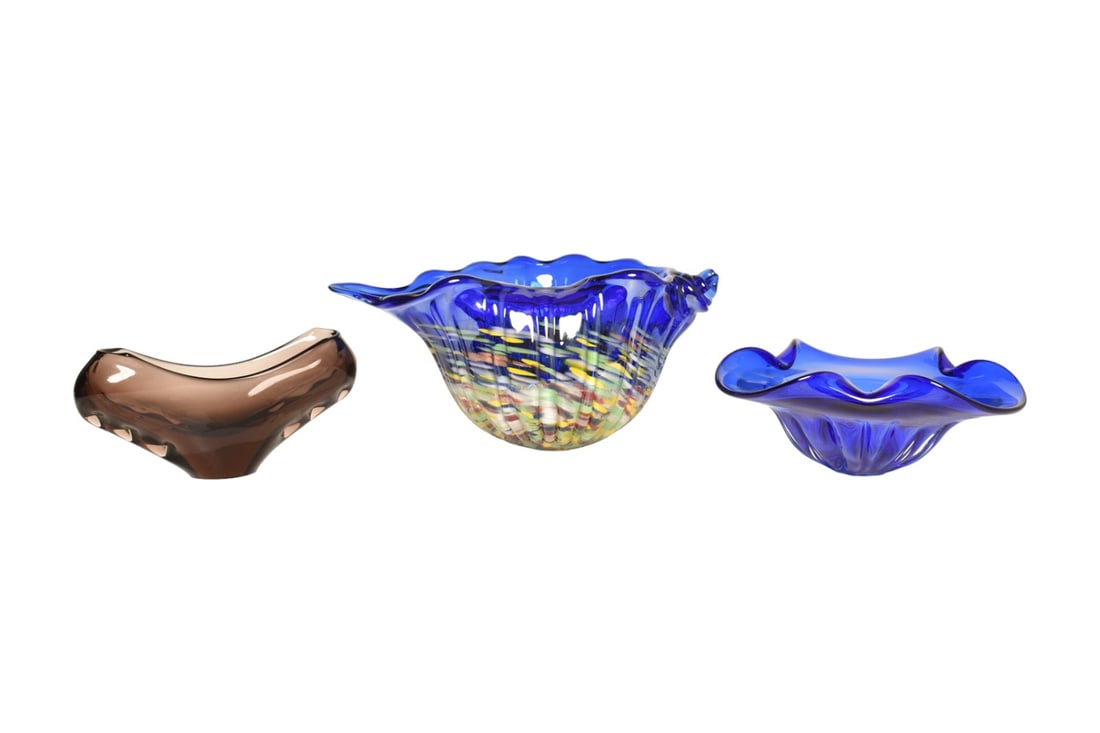 Scandinavian Art Glass Vase Auction
