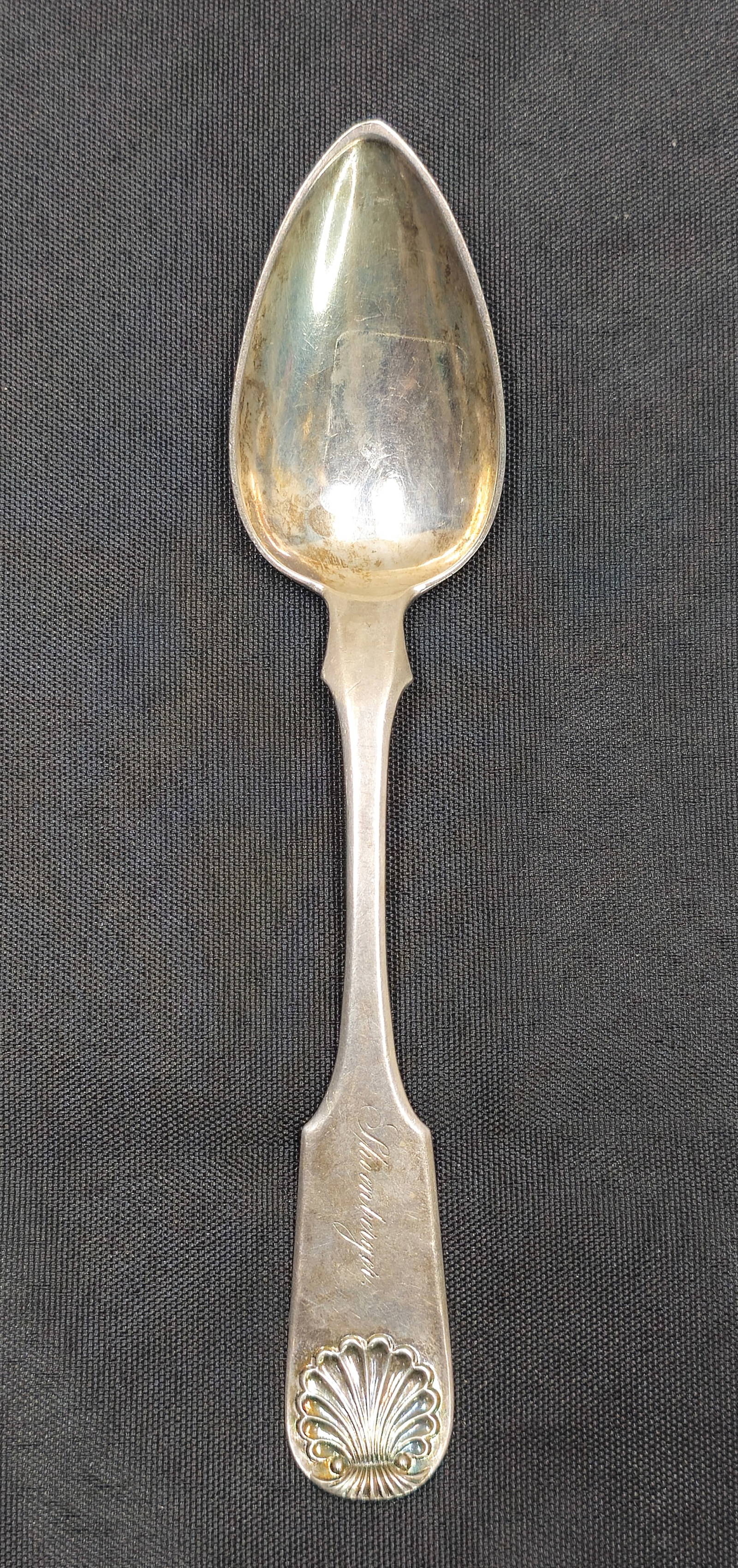 R.w. Wilson Philadelphia Coin Silver Spoon Auction