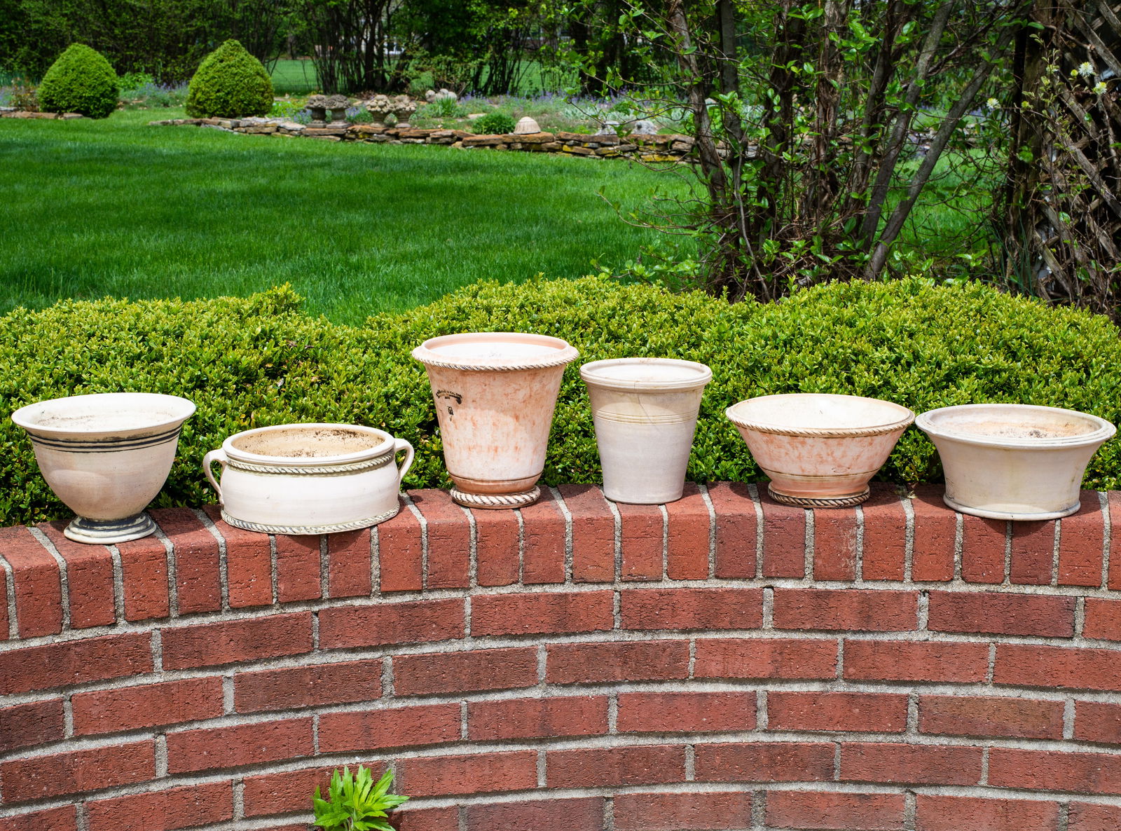 Assembled Guy Wolff Pots Plus Auction