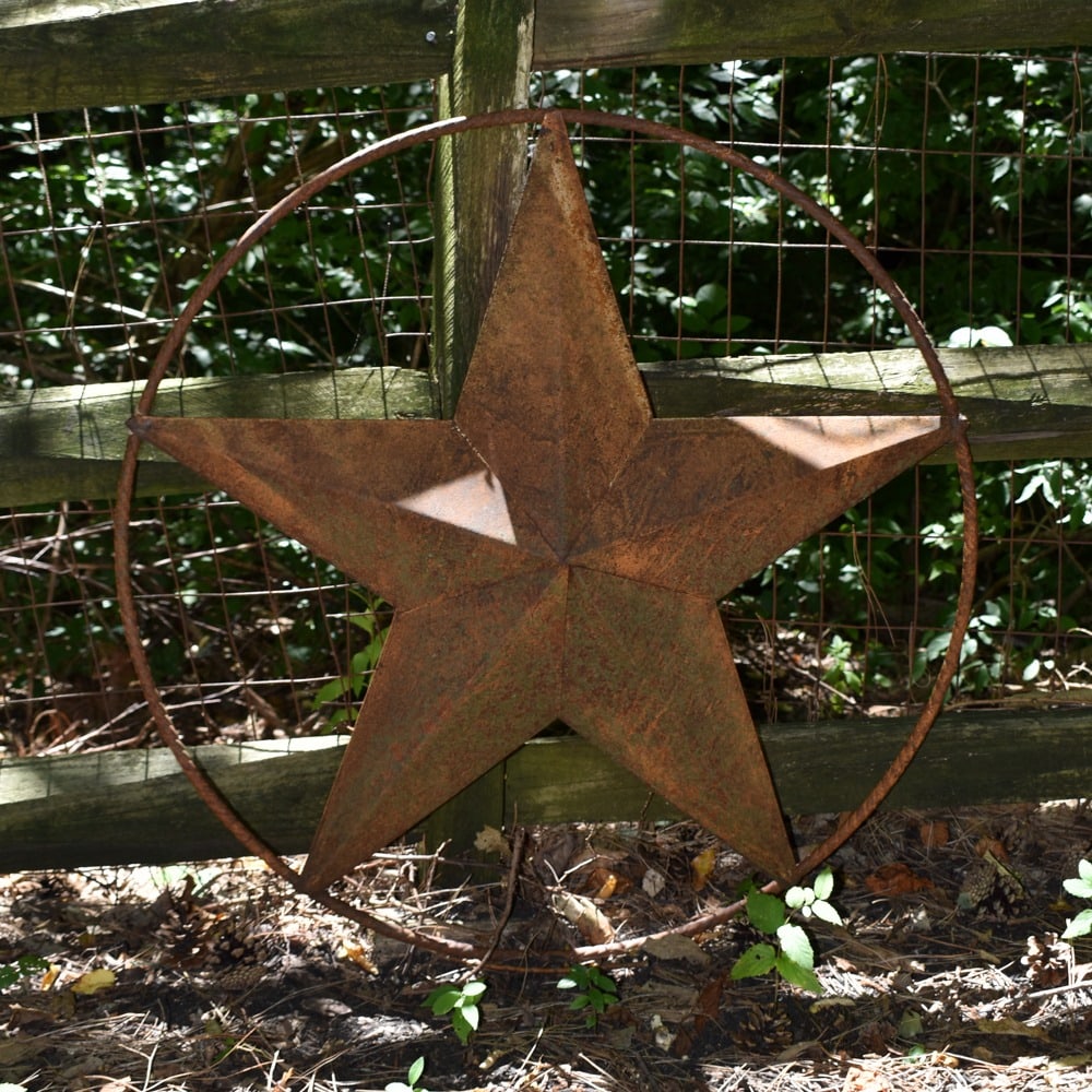Metal Star Garden Sculpture Auction