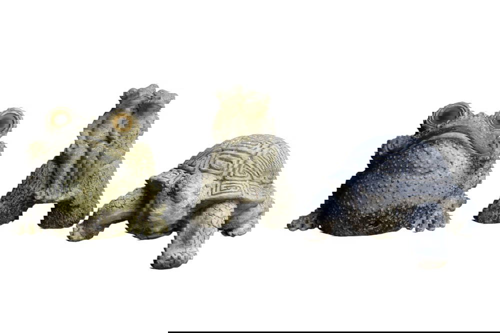 Assembled Frog, Toad And Turtle Garden Sculptures Auction