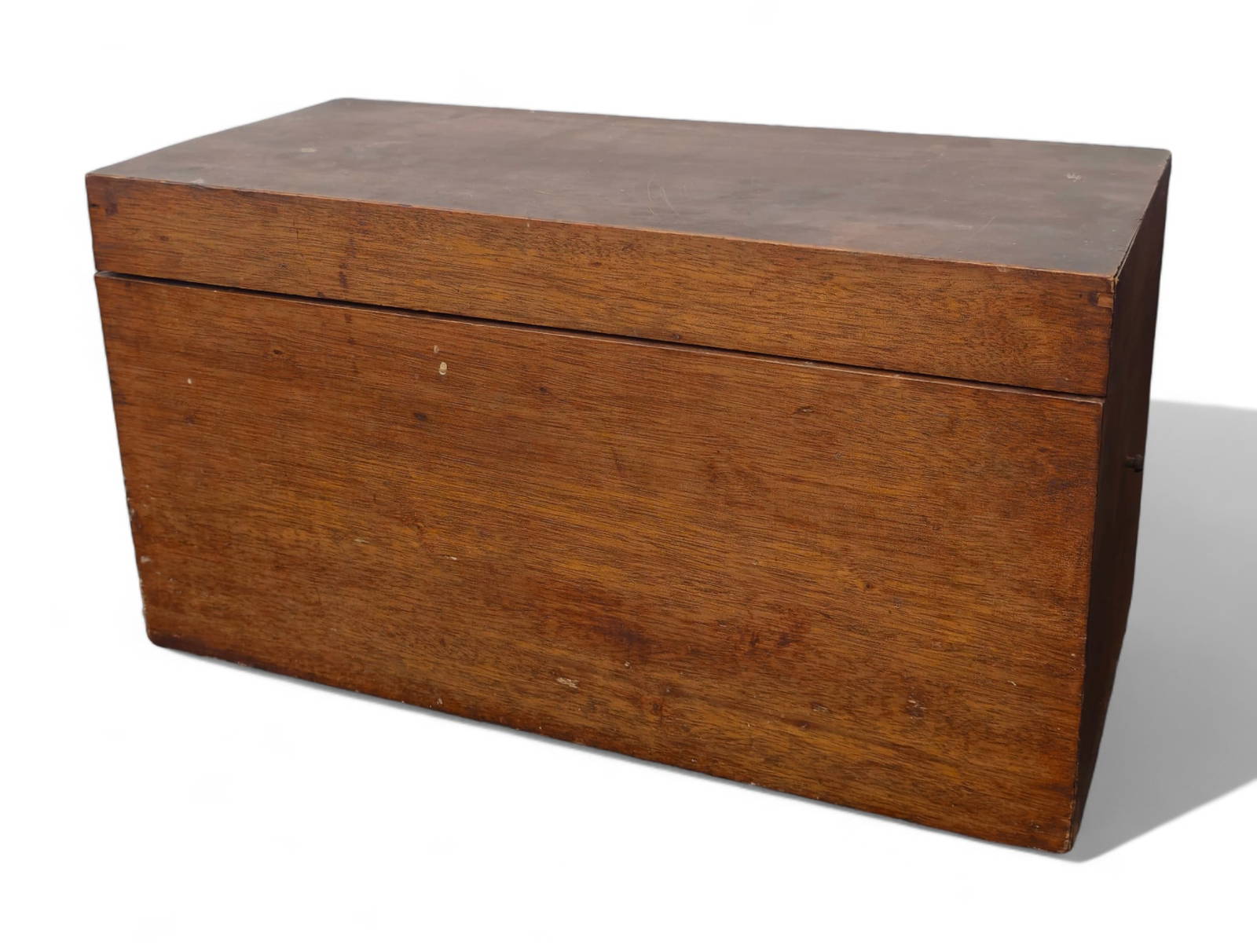 19th Century Hinged Lid Storage Box Auction