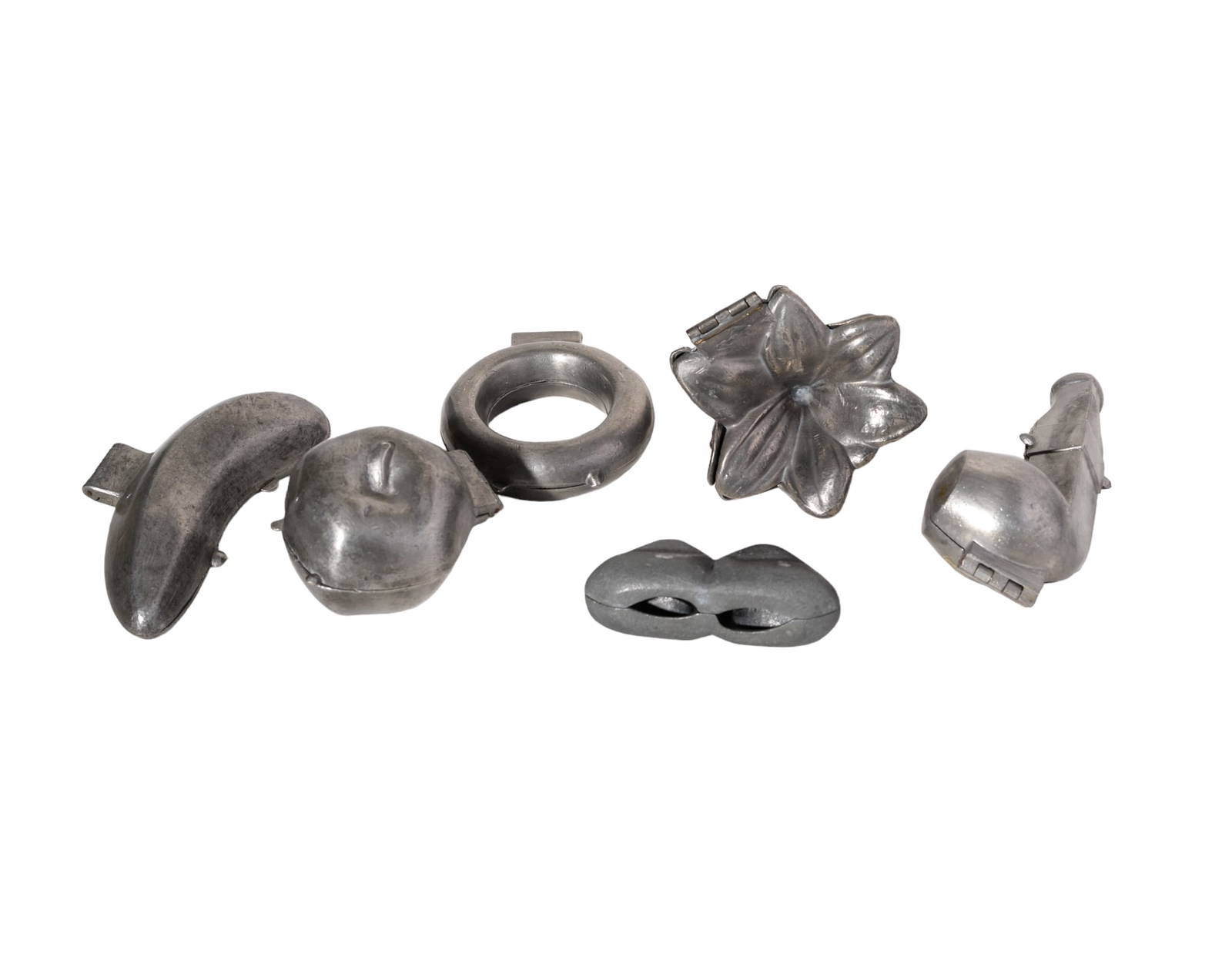 Assembled Pewter Molds Auction
