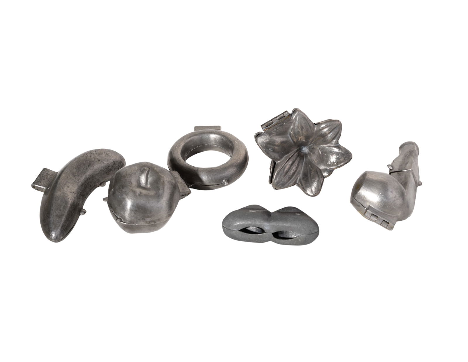 Assembled Pewter Molds Auction