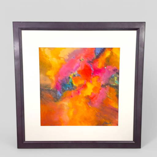 Reginald Pollock (1924 2001)(ca) Watercolor Composition