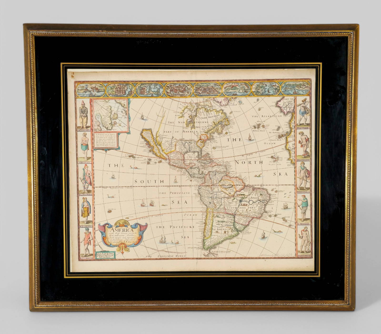 John Speed "america I.s. Ano 1626" Map 1627 - Jun 01, 2025 | Main ...