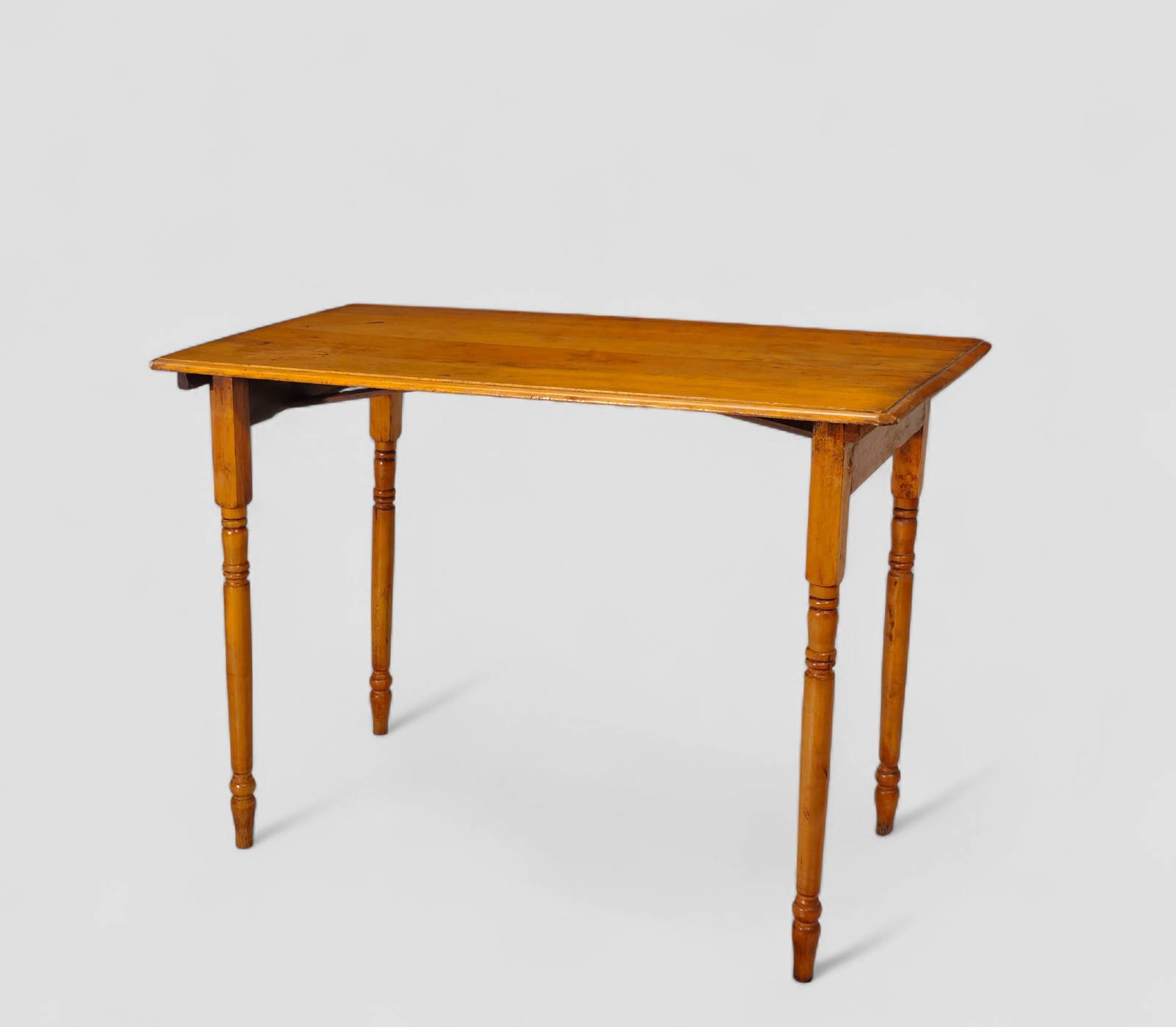 Rare Singer Sewing Co. Tiger Maple Folding Sewing Table. Auction