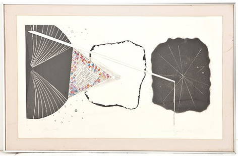 James Rosenquist "swing Screen" Etching And Aquatint