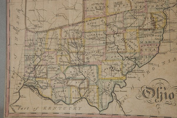 1818 Map of Ohio : Lot 7