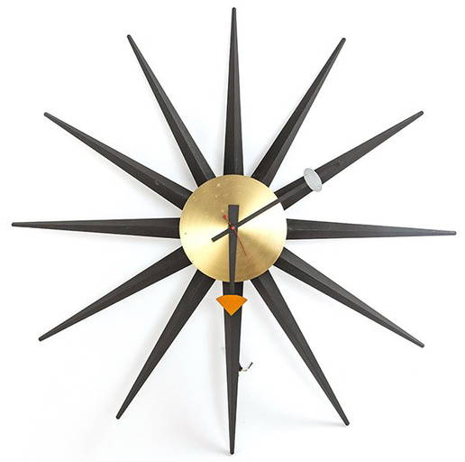 A George Nelson And Associates "spike Clock"