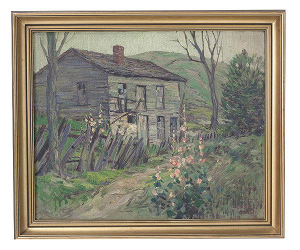 Stephen Alke (1875-1941) Oil, (Cincinnati)