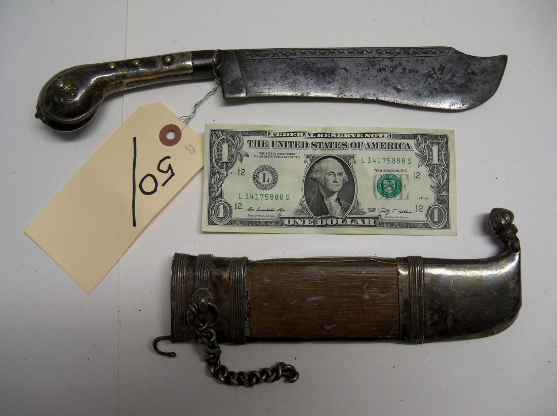 Fine 19th Century Pichangatti Coorg Dagger Knife
