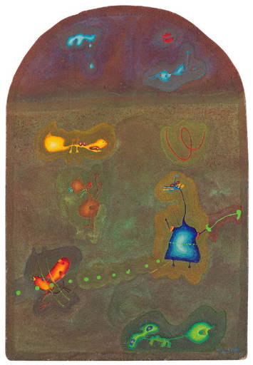 Andrzej Bienkowski (b. 1946) "heaven And Earth", 1974