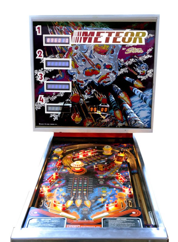 104: Flipper (pinball) Meteor, 1979 Stern electronics