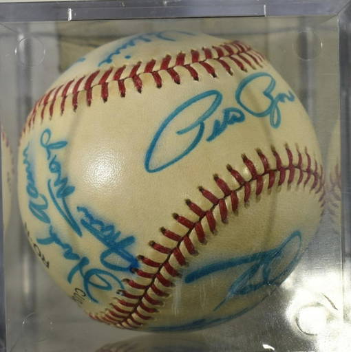 Baseball's 3000 Hit Club Signed Baseball