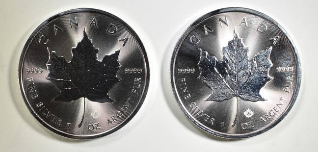 2022 Canada 1 Oz Silver Maple Leaf Bu