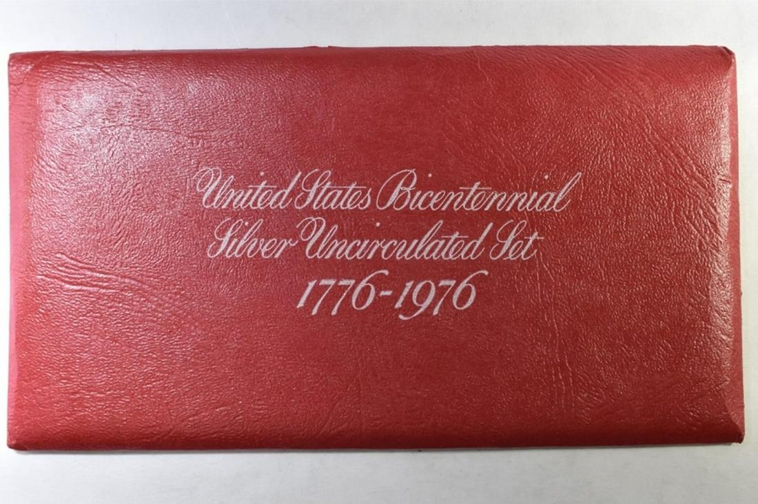 1976 Us 3 Coin Silver Uncir Sets