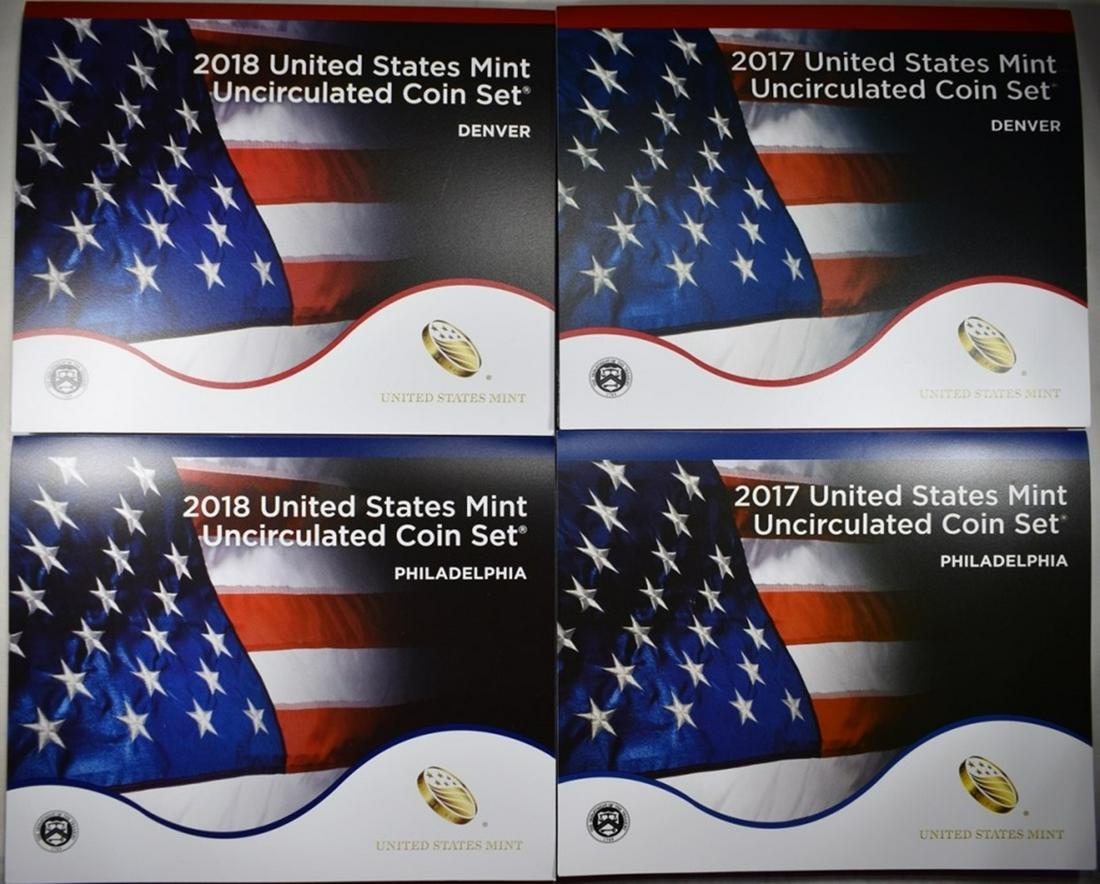 2017 2018 Us Mint Sets