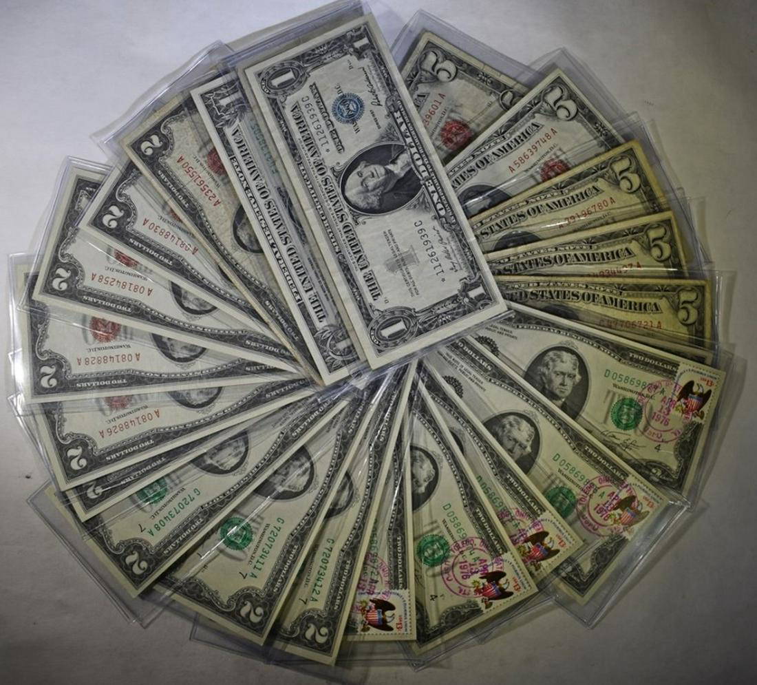 Collectors Lot Us Bank Notes Auction