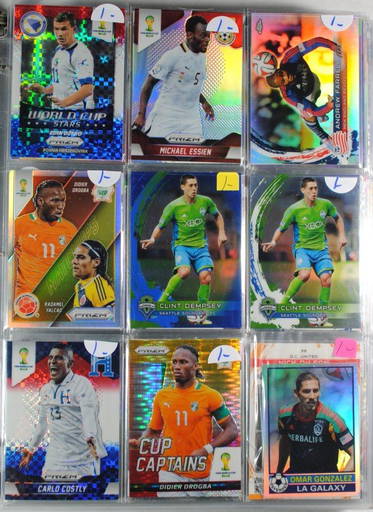 Soccer Card Collection 308 Cards In Album Mostly