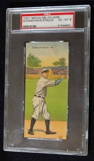 1911 T201 Mecca Dbl Folders B.donovan / R.stroud Psa