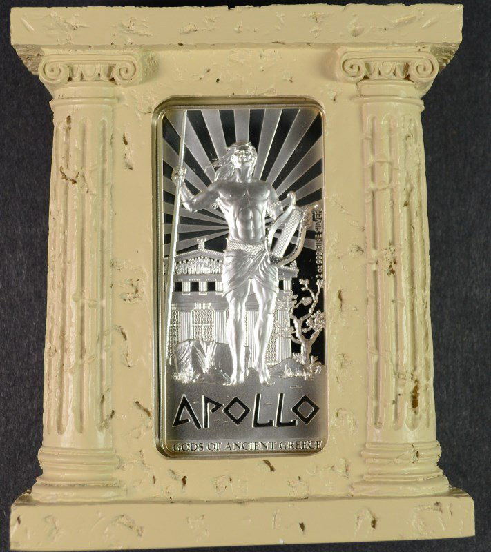 2015 Gods Of Ancient Greece 2oz Silver Coin Apollo