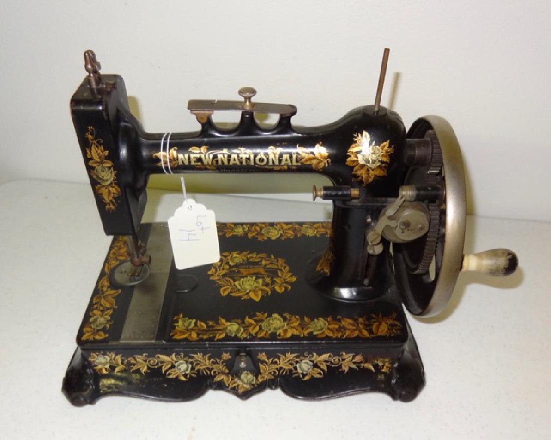 Early New National Sewing Machine