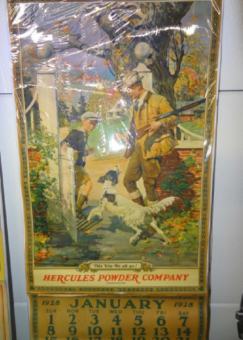 Hercule's Powder Co. 1928 Calendar