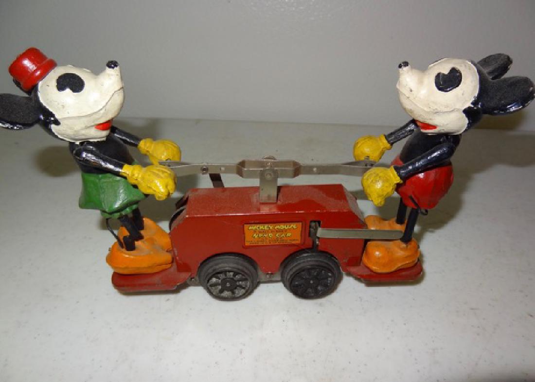 Lionel Mickey Mouse Hand Car