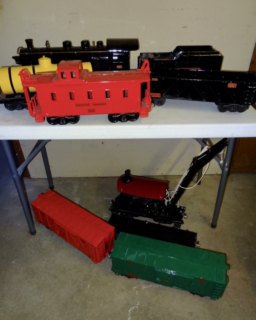 Large Buddy L Outdoor Railroad Set
