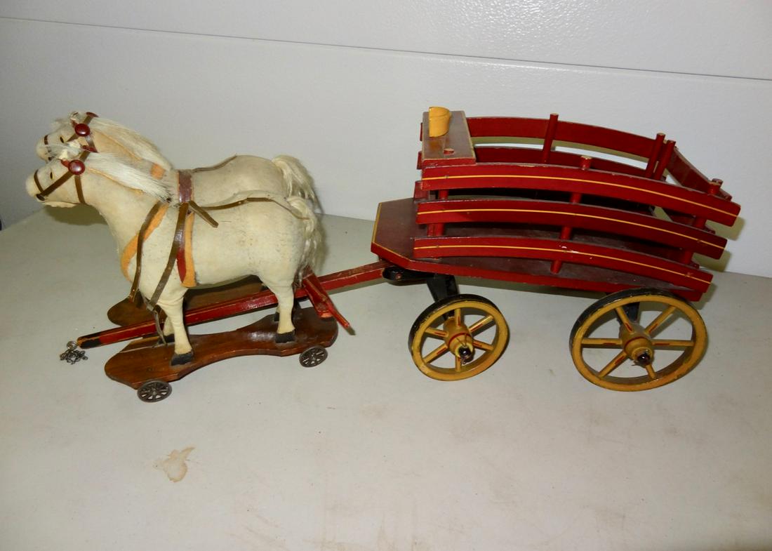 Double Horse Drawn Hay Wagon - Jan 01, 2020 | Danny's Auction in MN