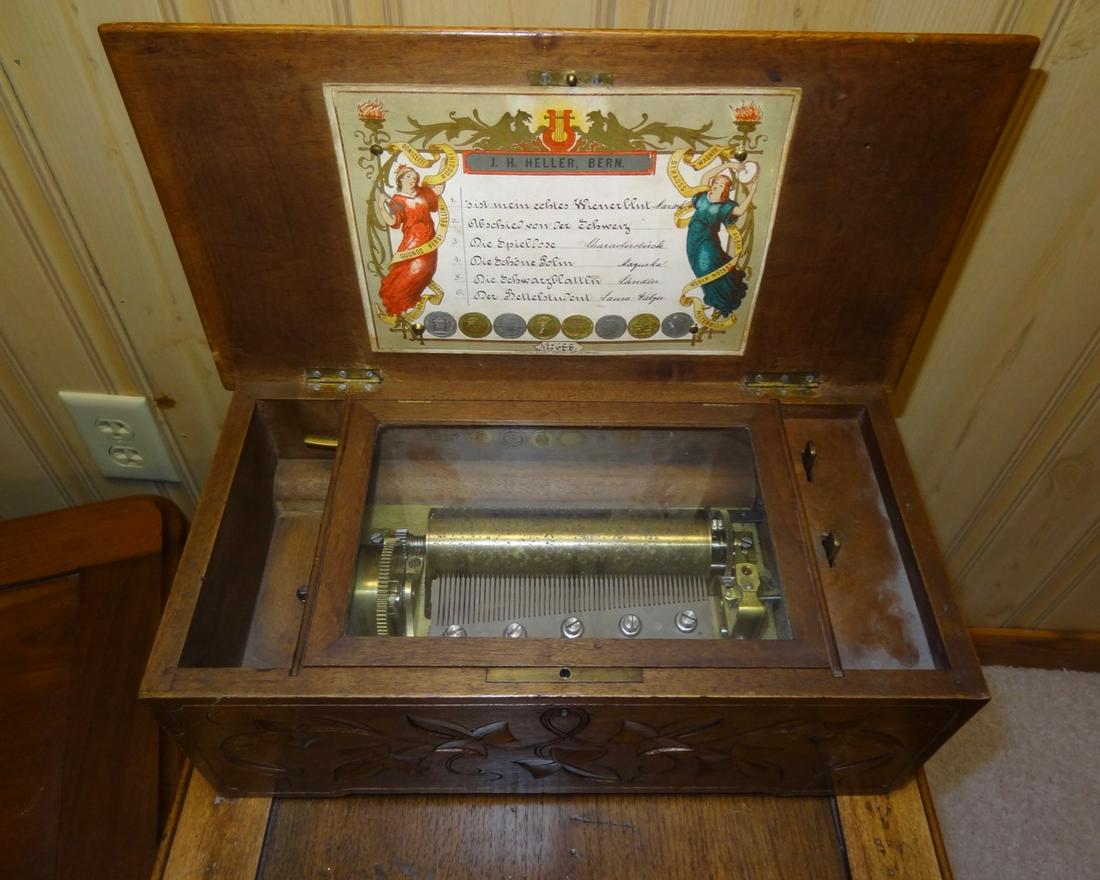 Black Forest 6 Tune Music Box