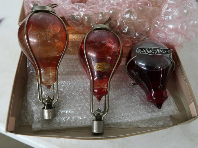 3 Early Comet Hanging Fire Extinguishers