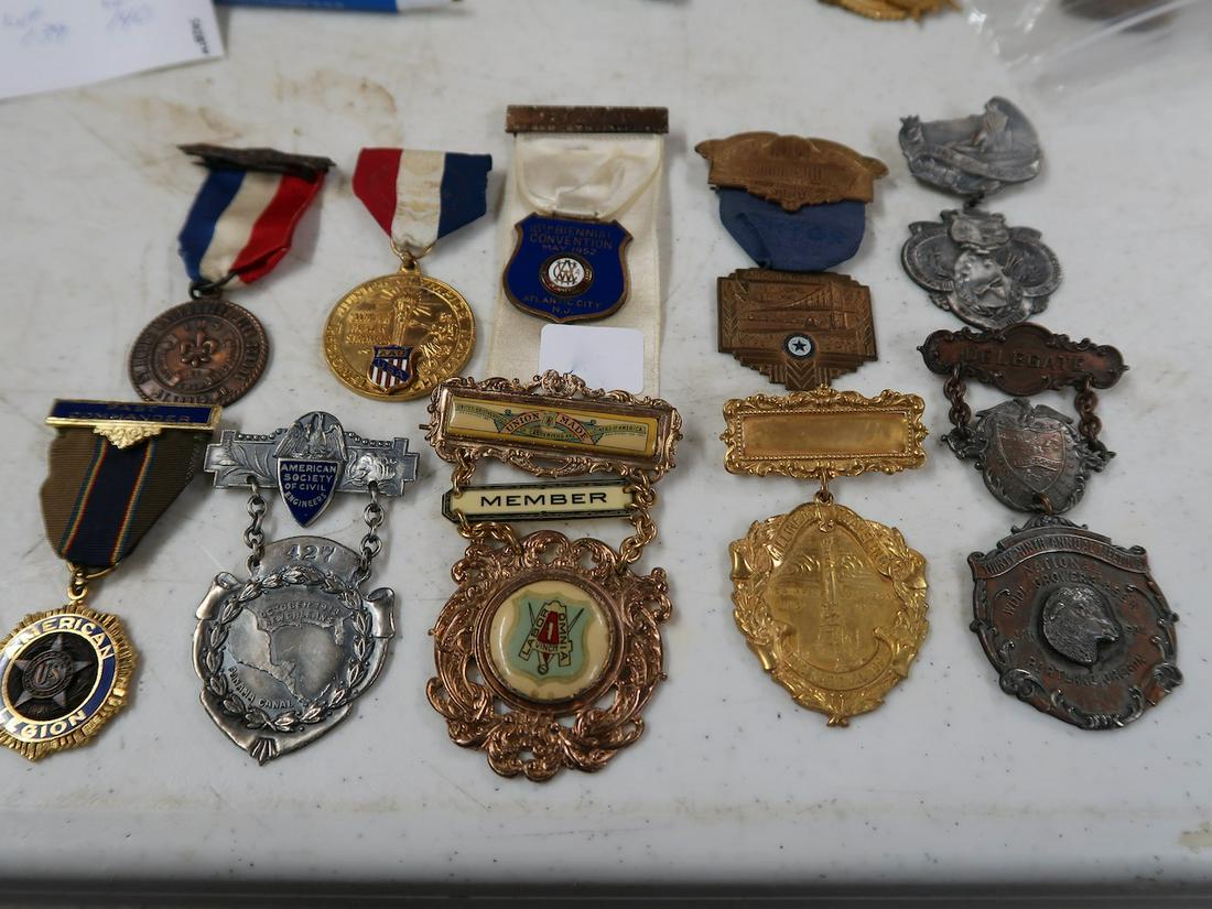 10 Labor Occupation Badges 1904-1912 Auction