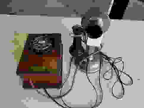 Western Electric Candlestick Phone (patented 1889) Auction
