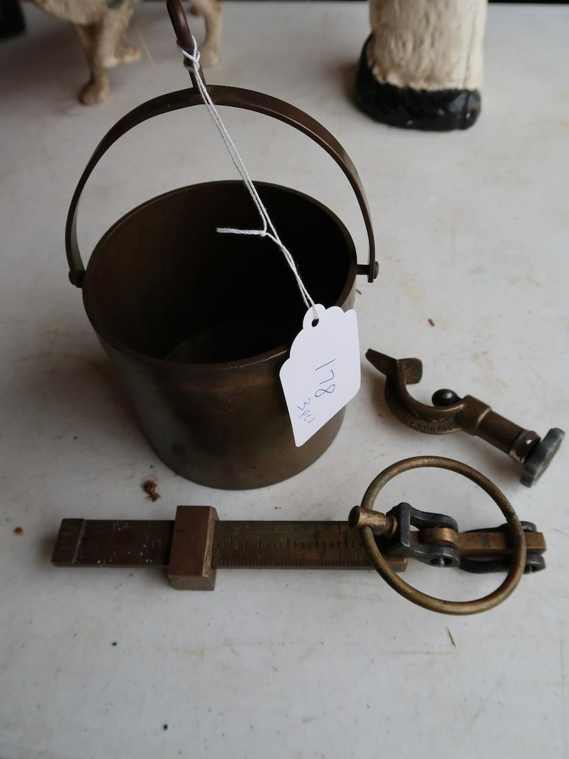Winchester Brass Bushel Scale & Early Pipe Cutter Auction