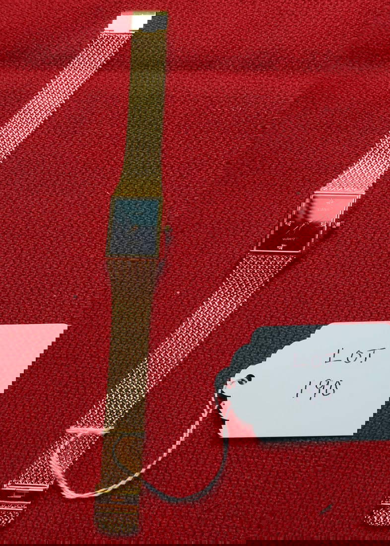 Masterpiece Xavier Quartz Wrist Watch W/ Diamonds & Swiss Parts Auction