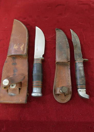 1 Wade & Butcher & 1 Western Bowie Knife