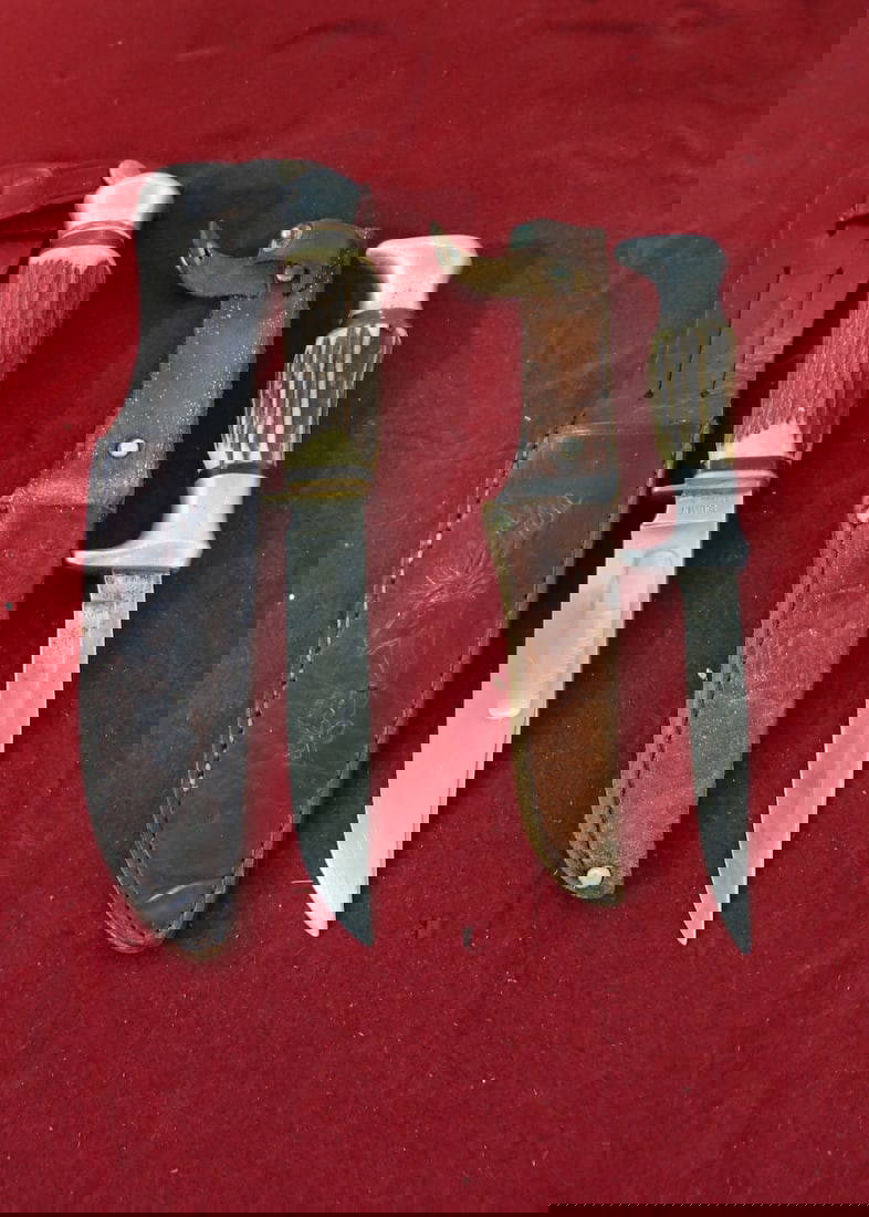 2 Sam Bolin German Bowie Knives Auction