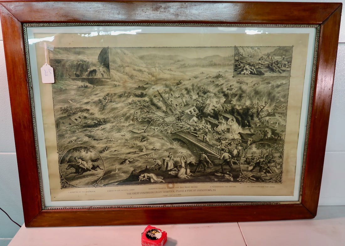 1889 Rememberance Of The Great Conemaugh Valley Disaster-flood-fire At ...