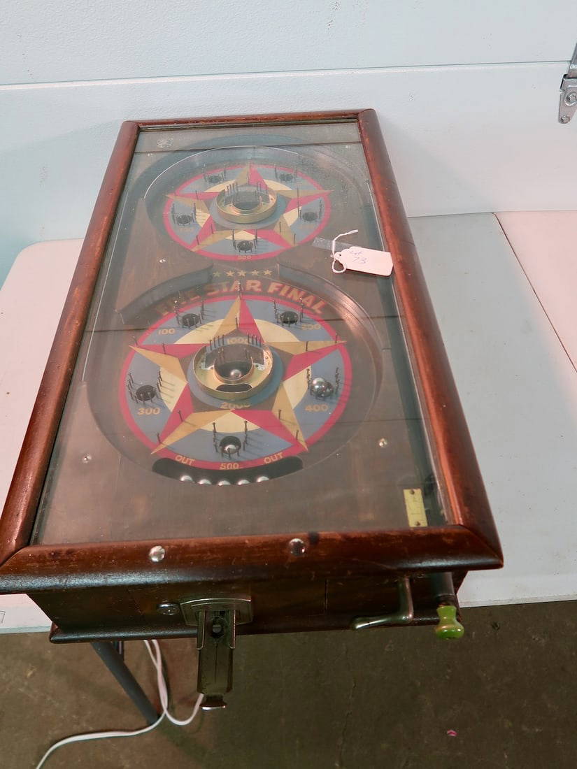 Five Star Final Countertop Pinball Machine Auction