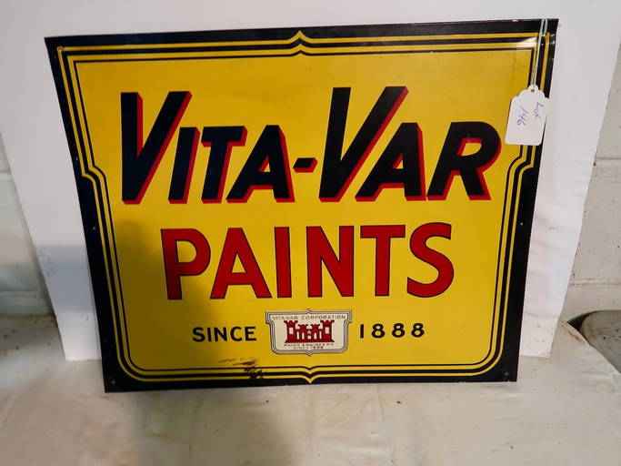Vita Var Paint Sign