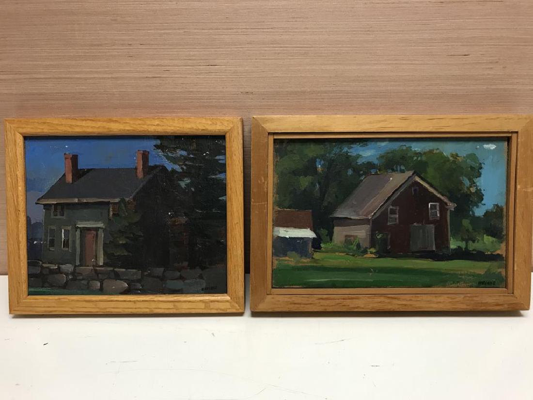 2 Ben Marcune paintings - Oct 02, 2018 | Tom Hall Auctions Inc. in PA