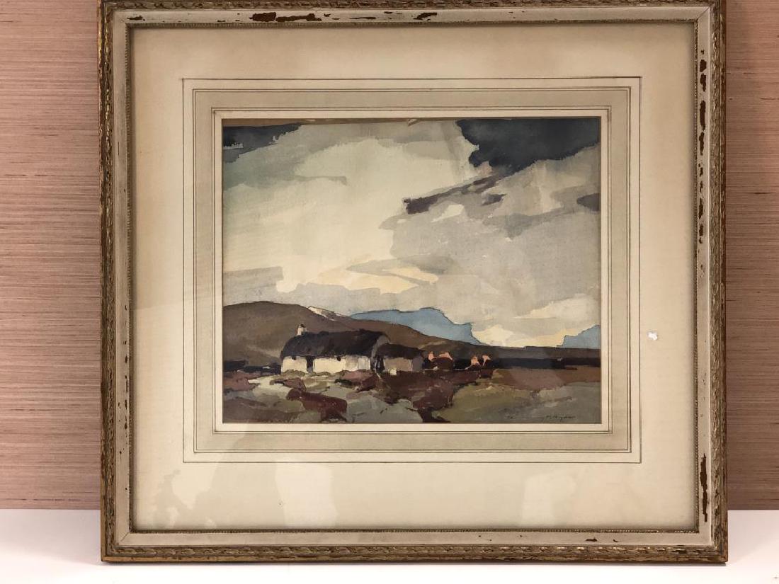 Chauncey F. Ryder Landscape Watercolor