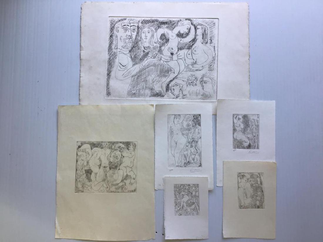 Sketch Prints from Studio of Ben Marcune