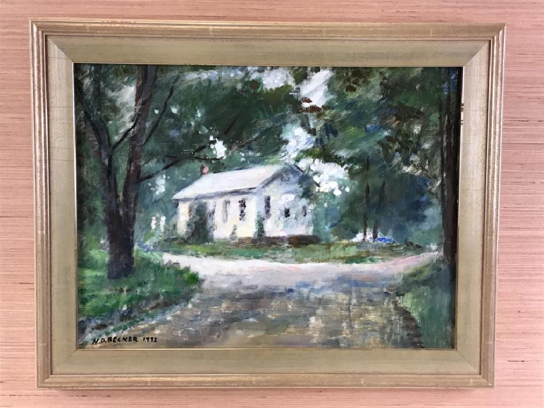 Oil Painting by Howard Becker