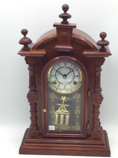 Modern Victorian Style Shelf Clock, Decorative