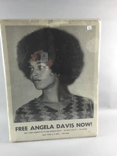 Free Angela Davis Poster