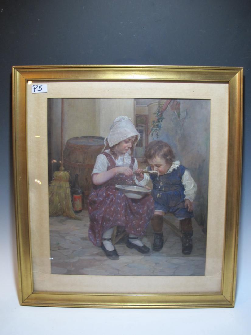 ALBERT EDWARD TURPIN (English 1900-1964) A PAINTING,